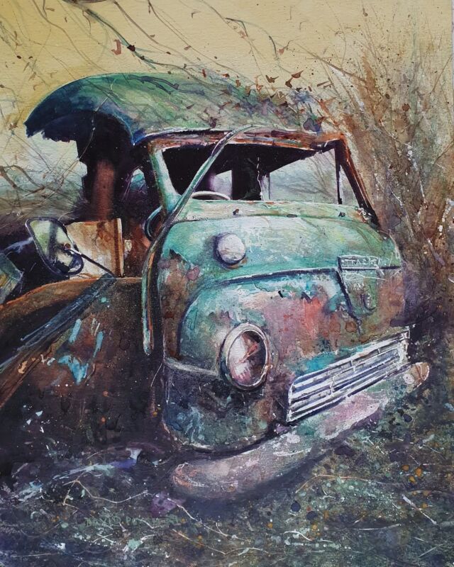 David Poxon | Modern Watercolour Artists | Watercolour Book